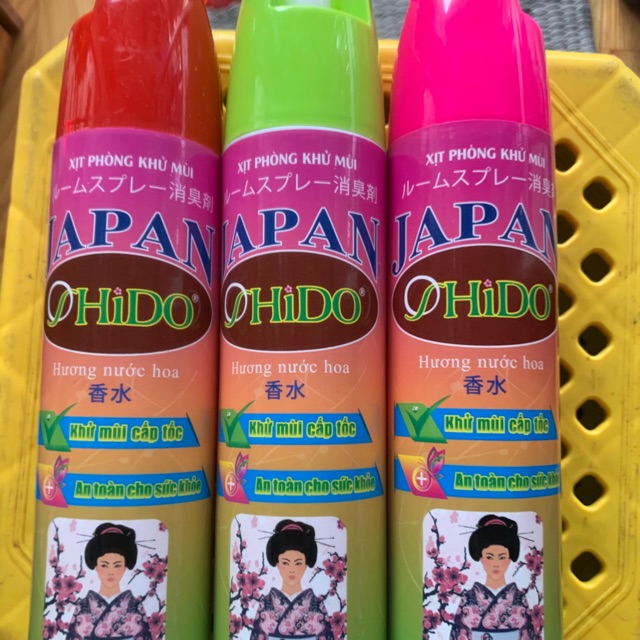 Xịt phòng khử mùi Shindo - Japan 380ml | Shopee Việt Nam