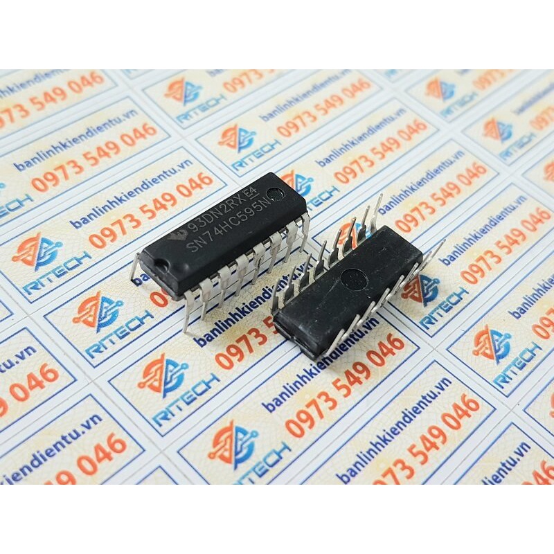 [Combo 5 chiếc] SN74HC595N 74HC595 74595 DIP-16 IC Số | Shopee Việt Nam