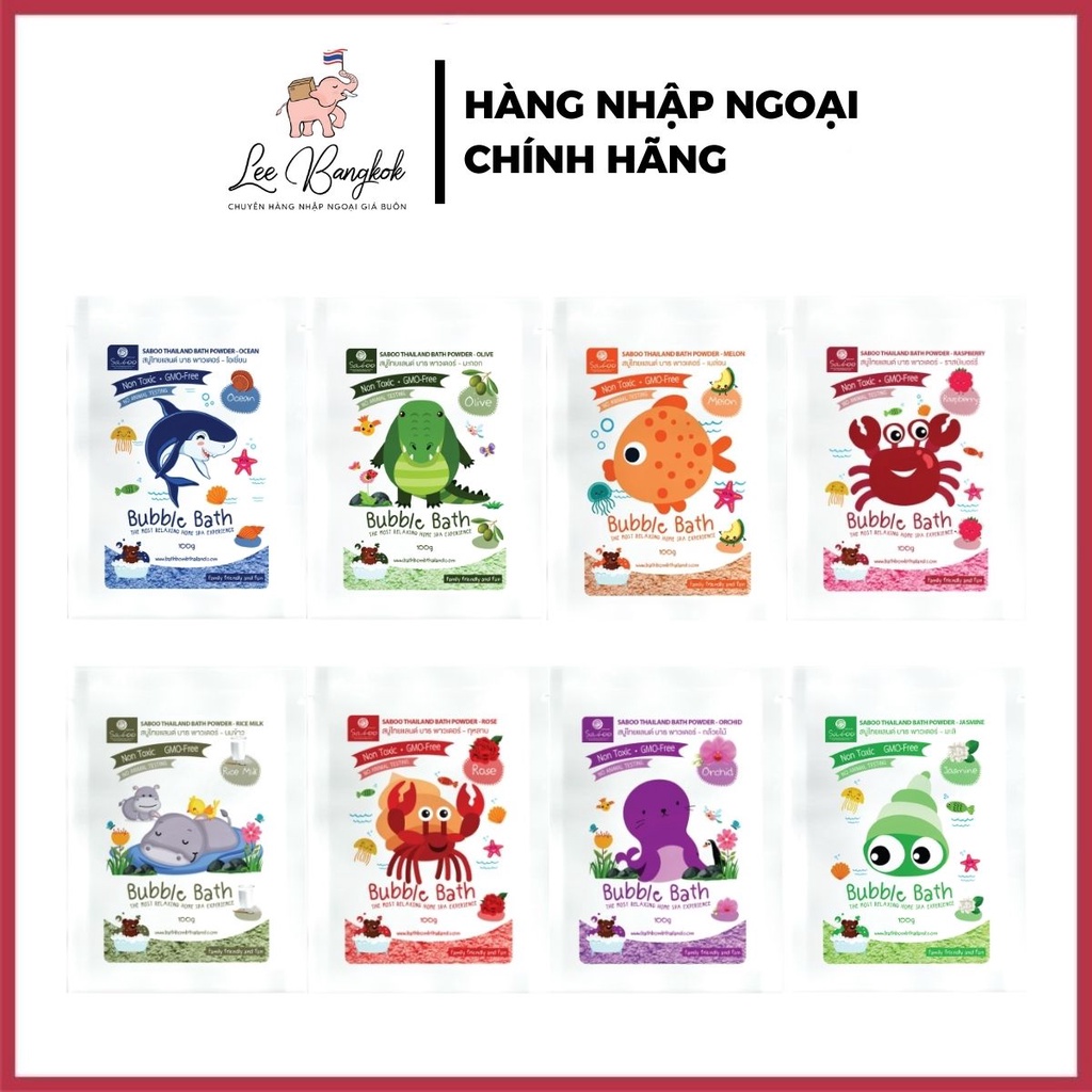 Bột Sủi Thả Bồn Tắm Tạo Bọt Bong Bóng Bubble Bath Powder Saboo Bath ...