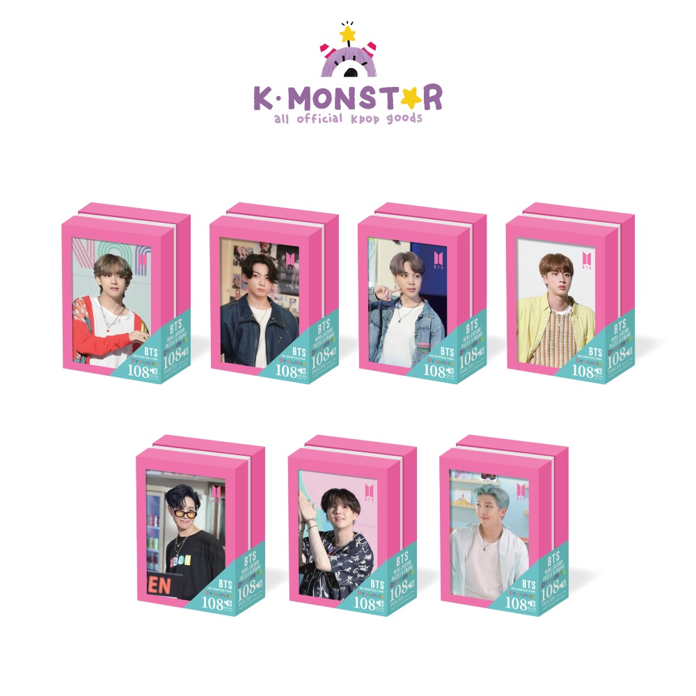 BTS DYNAMITE 108PCS JIGSAW PUZZLE (With Frame box & Photo card) | Shopee Việt Nam