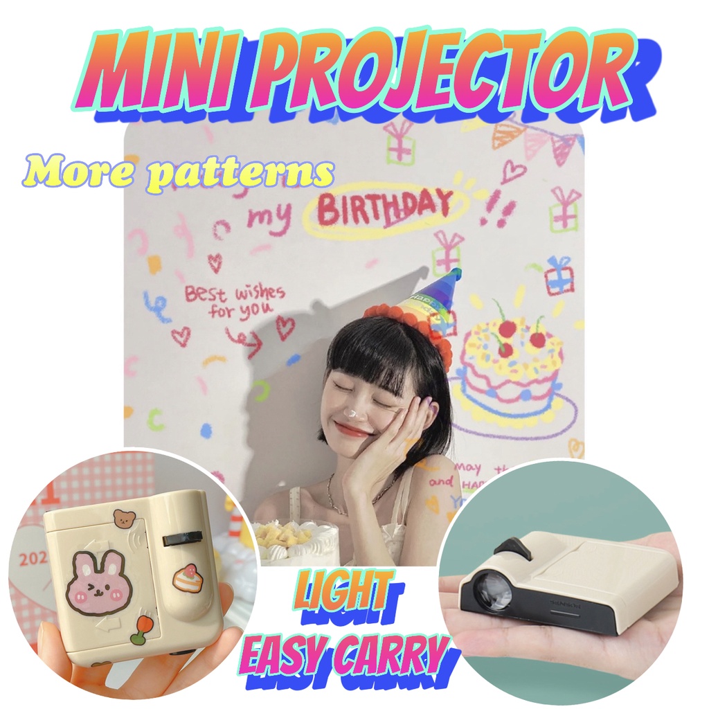 Đèn Chiếu Mini 520 Dùng Trang Trí Tiệc Sinh Nhật | Shopee Việt Nam