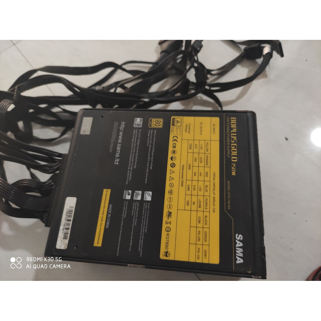 Nguồn máy tính SAMA 750W, Full Module | Shopee Việt Nam