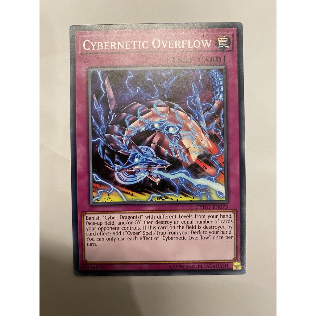 [Thẻ Bài Yugioh Chính Hãng] Cybernetic Overflow | Shopee Việt Nam