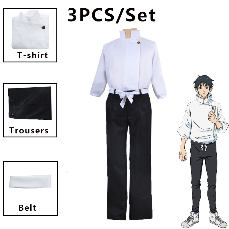 Anime Jujutsu Kaisen Yuta Okkotsu Cosplay Suit Costume Halloween Party ...