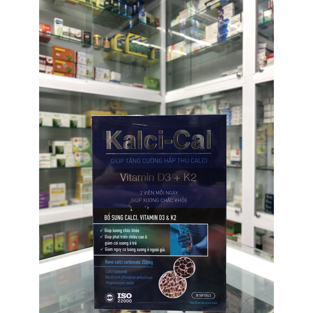 Kalci - Cal: Bổ sung calxi, vitamin D3, vitamin K2 Giúp Phát Triển ...
