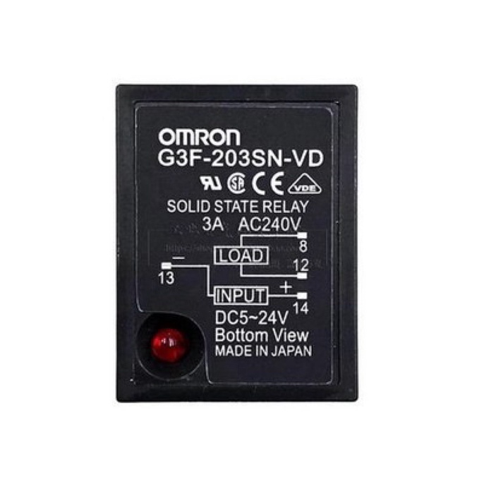 Rơle bán dẫn Solid state relay OMRON; G3F-203SN-VD DC5-24V (hàng Japan ...