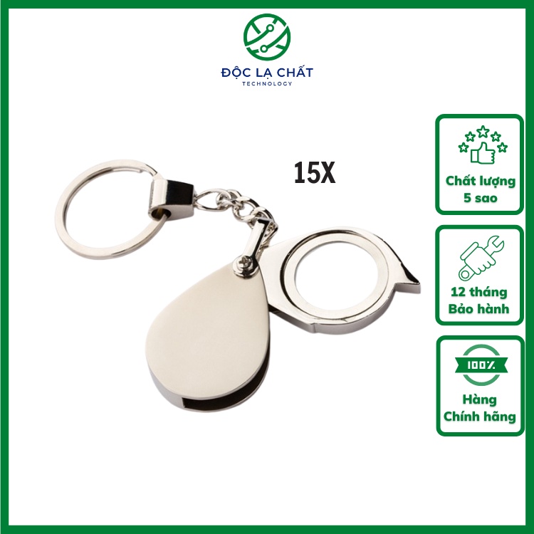 Kính lúp dạng móc khóa độ phóng đại 15X K2096 | Shopee Việt Nam