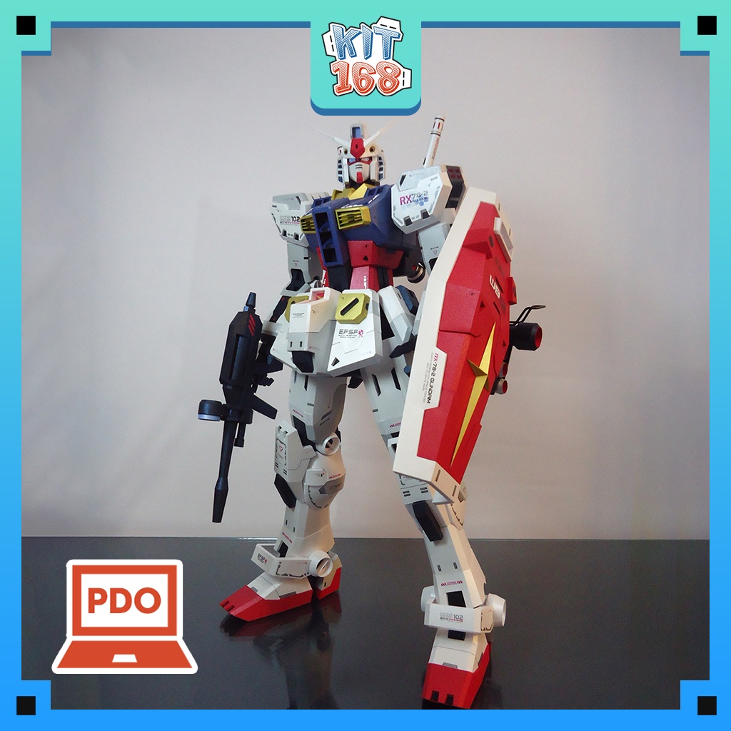 Mô hình giấy Robot RX-78-2 Gundam ver 2 | Shopee Việt Nam
