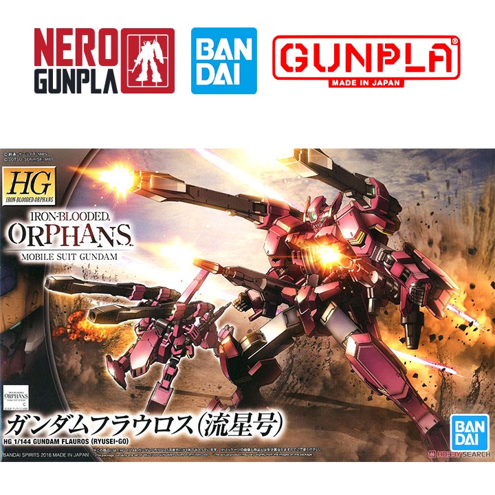 Mô Hình Lắp Ráp Bandai Gunpla HG IBO 1/144 Flauros | Shopee Việt Nam