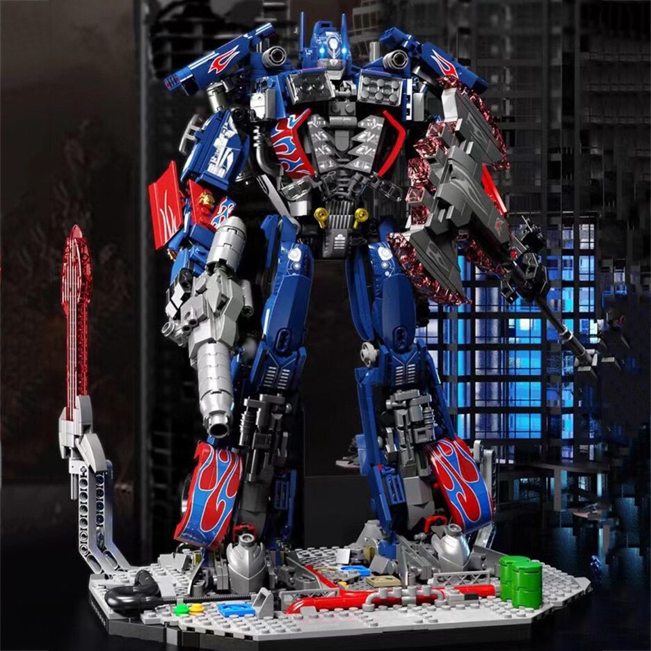 Đồ chơi Lắp ráp Mô hình 6006 Optimus Prime Transformation Robot Truck ...