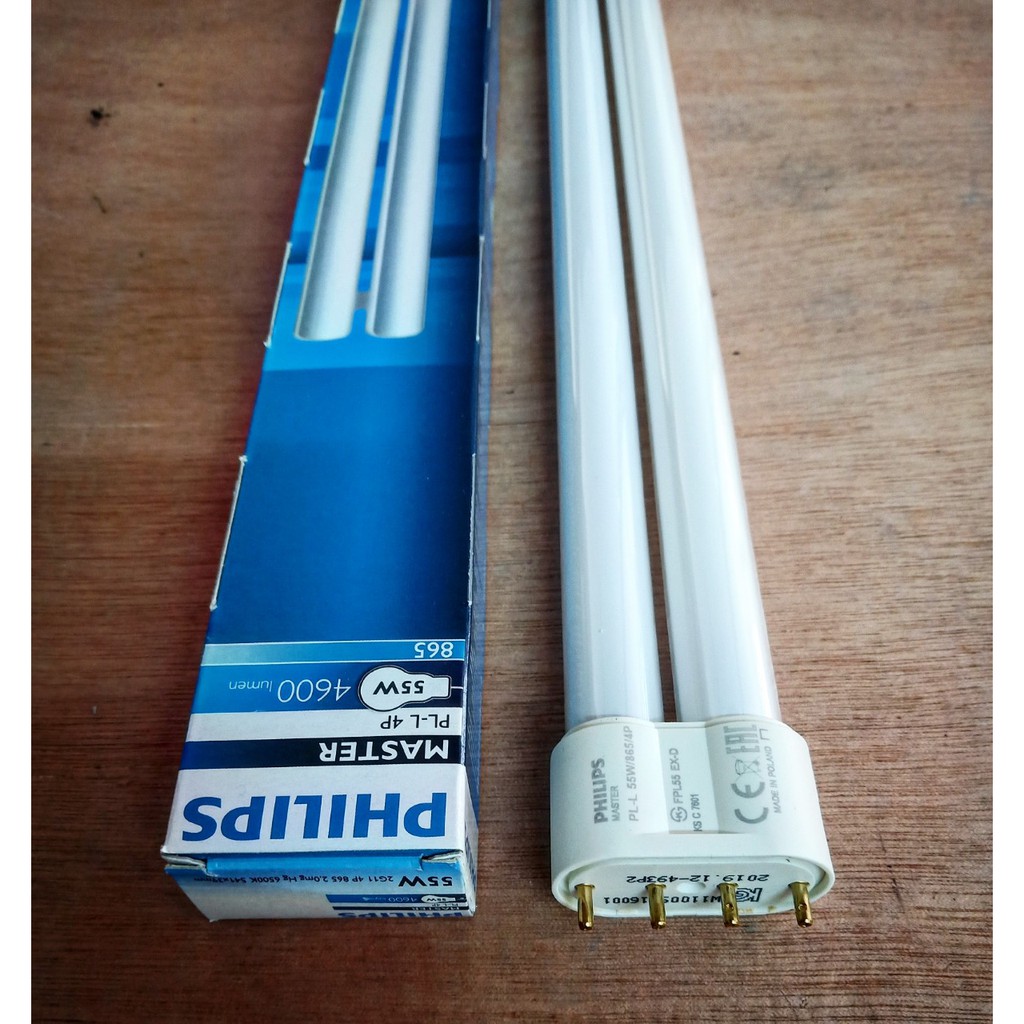 BÓNG COMPACT GIÁN TIẾP PLL 55W/865 , PHILIPS | Shopee Việt Nam