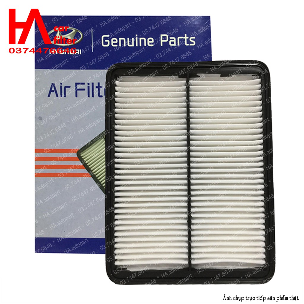 Lọc gió động cơ Santafe máy xăng đời 15-18, Sorento máy xăng đời 15-18 ...