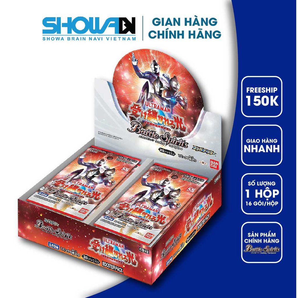 Bộ cờ chiến thuật Battle Spirits - Hộp mở rộng CB22 - Phiên bản Kết hợp ...