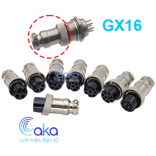 Bộ Jack GX16 2P/3P/4P/5P/6P (đực+cái) | Shopee Việt Nam
