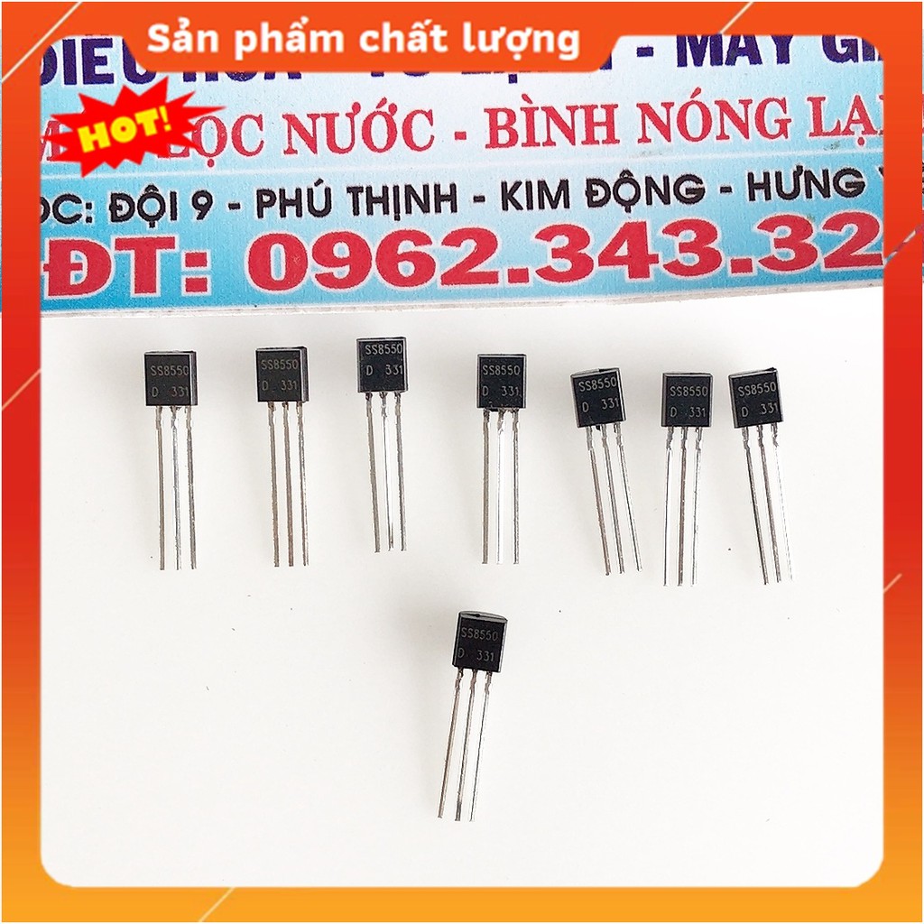 [LOẠI TỐT] Transistor ss8050 d331 10 CON CHÂN CẮM | Shopee Việt Nam