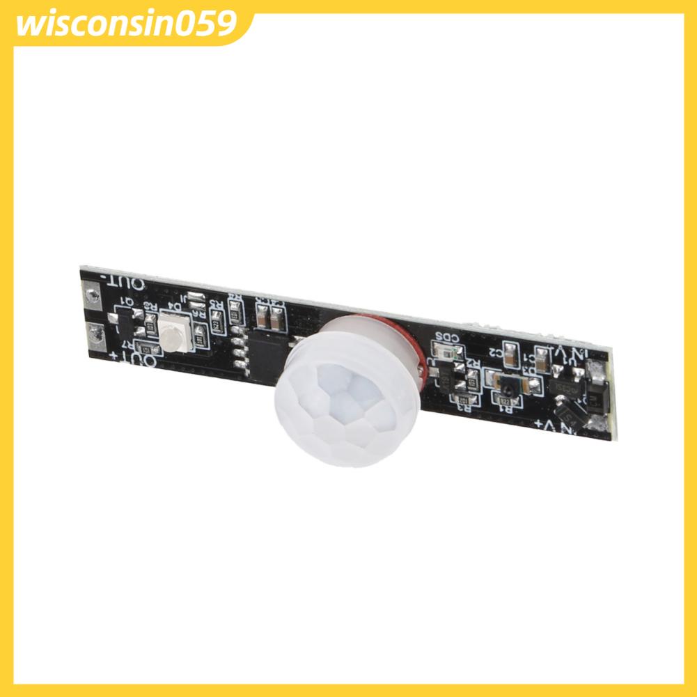 Wisconsin059 Infrared Motion Sensor Module ABS PIR Switch Drive for Lighting LZG‑HP‑HWPIR‑V2 DC3 ...