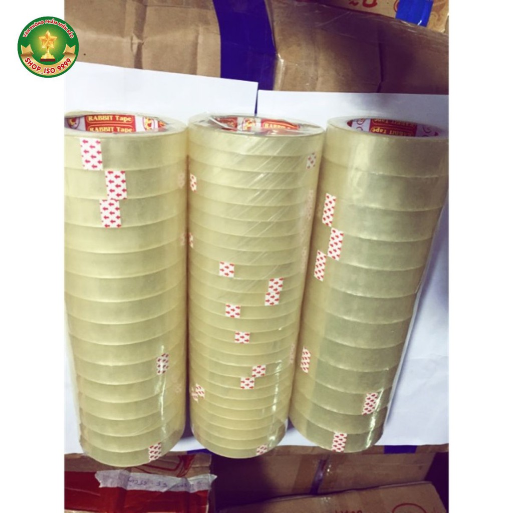 băng dính trong trắng khổ 1,2cm-2cm-2,5cm (1 lốc) | Shopee Việt Nam