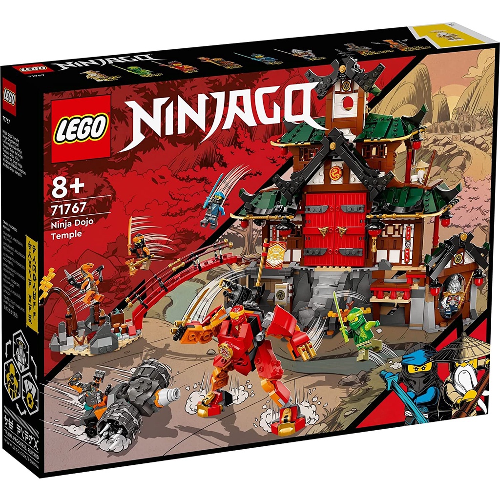 [HAPPY•BRICKS] LEGO NINJAGO - 71767 - NINJA DOJO TEMPLE - ĐỀN DOJO ...
