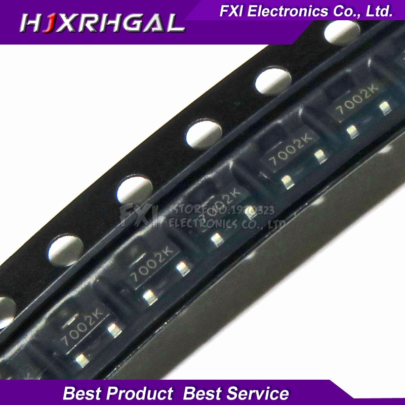 100 CHIẾC 2N7002LT1G SOT23 2N7002 SOT SMD 702 SOT23-3 MOSFET Tín Hiệu ...
