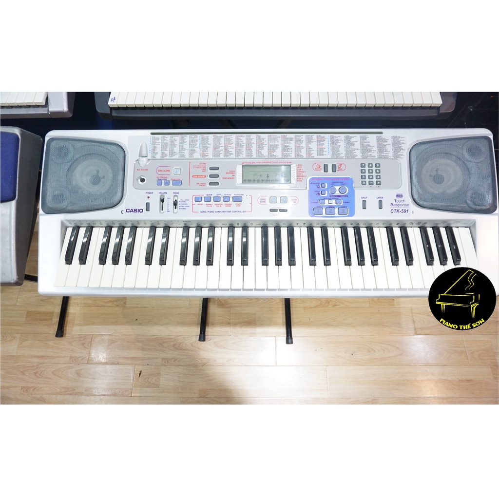 Đàn Organ Casio CTK 591 (Like New 85-90% ) | Shopee Việt Nam