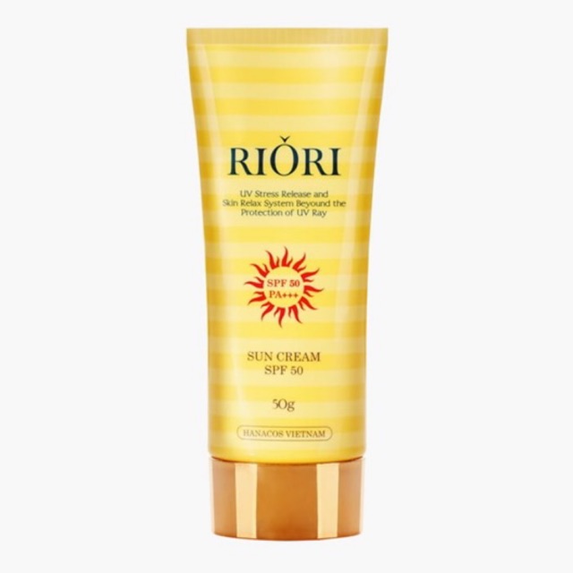 Riori sun cream SPF 50 (kem chống nắng) | Shopee Việt Nam