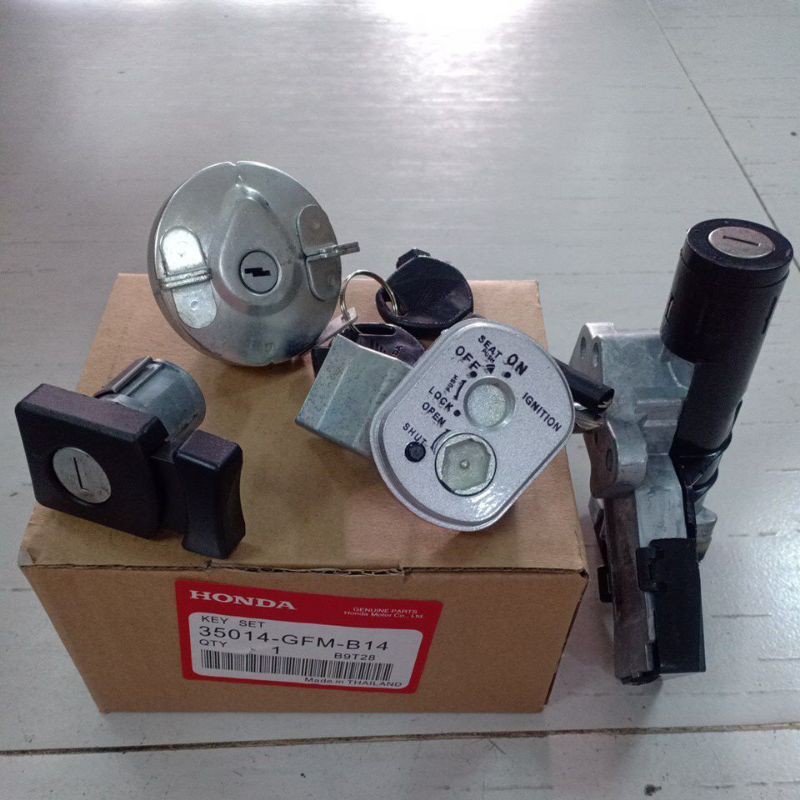 Bộ Ổ Khóa Xe Lead 110 - SCR | Shopee Việt Nam