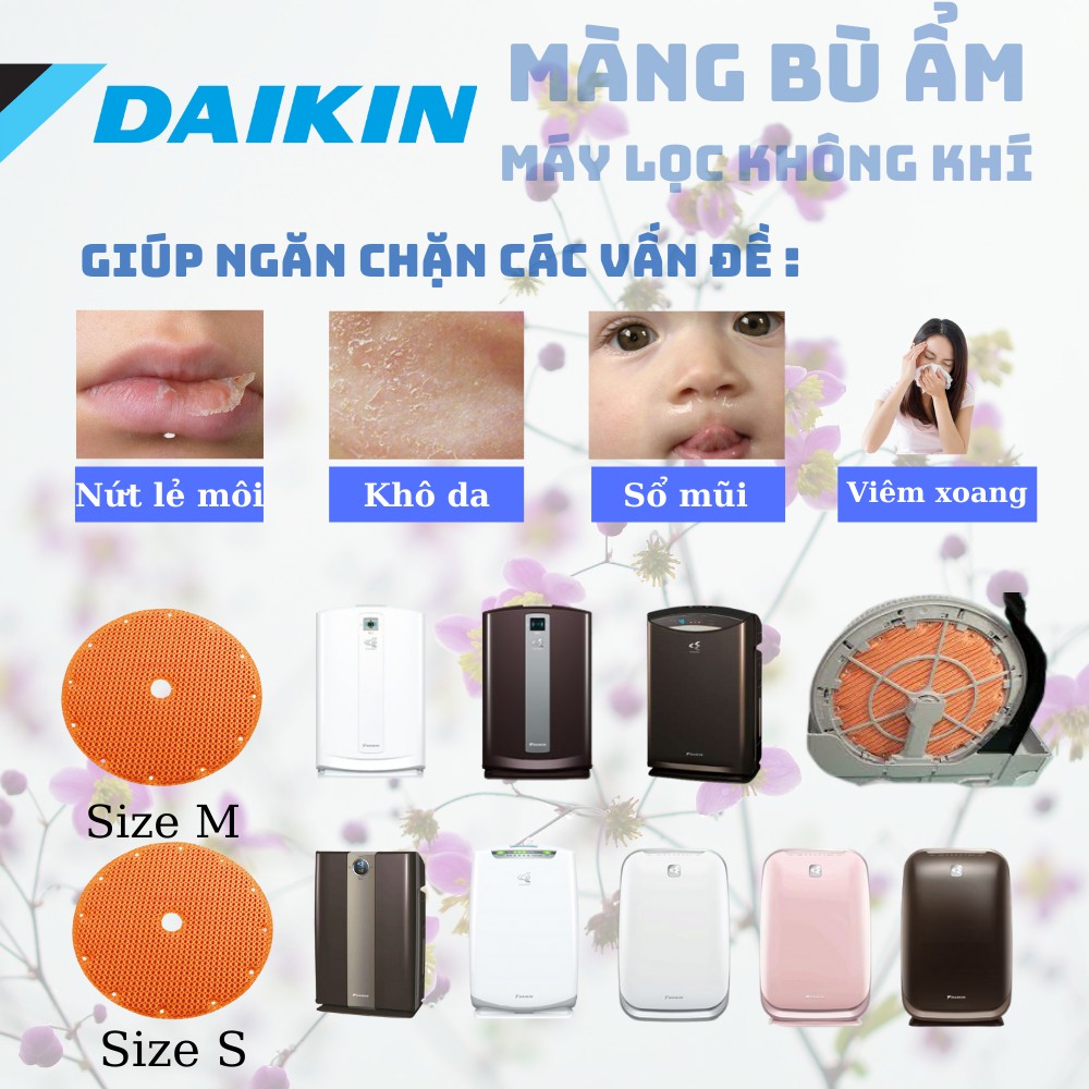MÀNG BÙ ẨM MÁY LỌC KHÔNG KHÍ DAIKIN MCK70, ACK70, MCK40, MCK55 CHÍNH HÃNG | Shopee Việt Nam