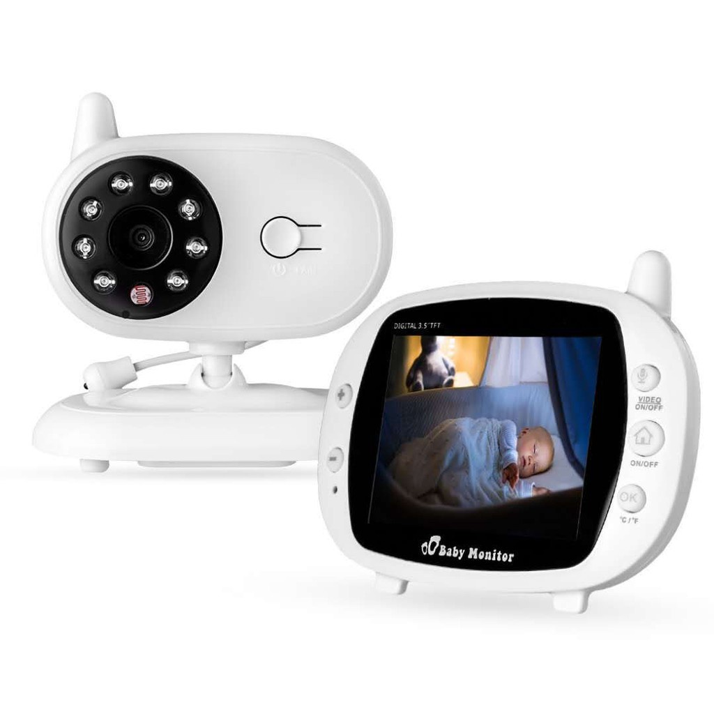 [BH 1 đổi 1] Máy báo khóc Baby Monitor corky baby afm05 Full HD màn ...