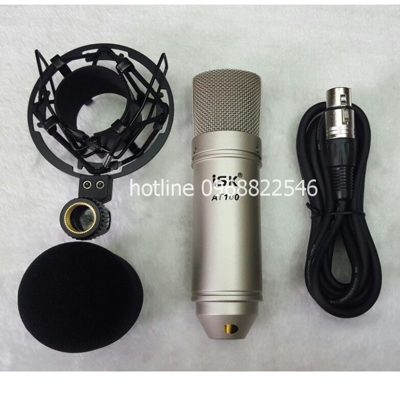 Mic thu âm AT-100( mic hoa vinh) hút âm mạnh chính hãng | Shopee Việt Nam