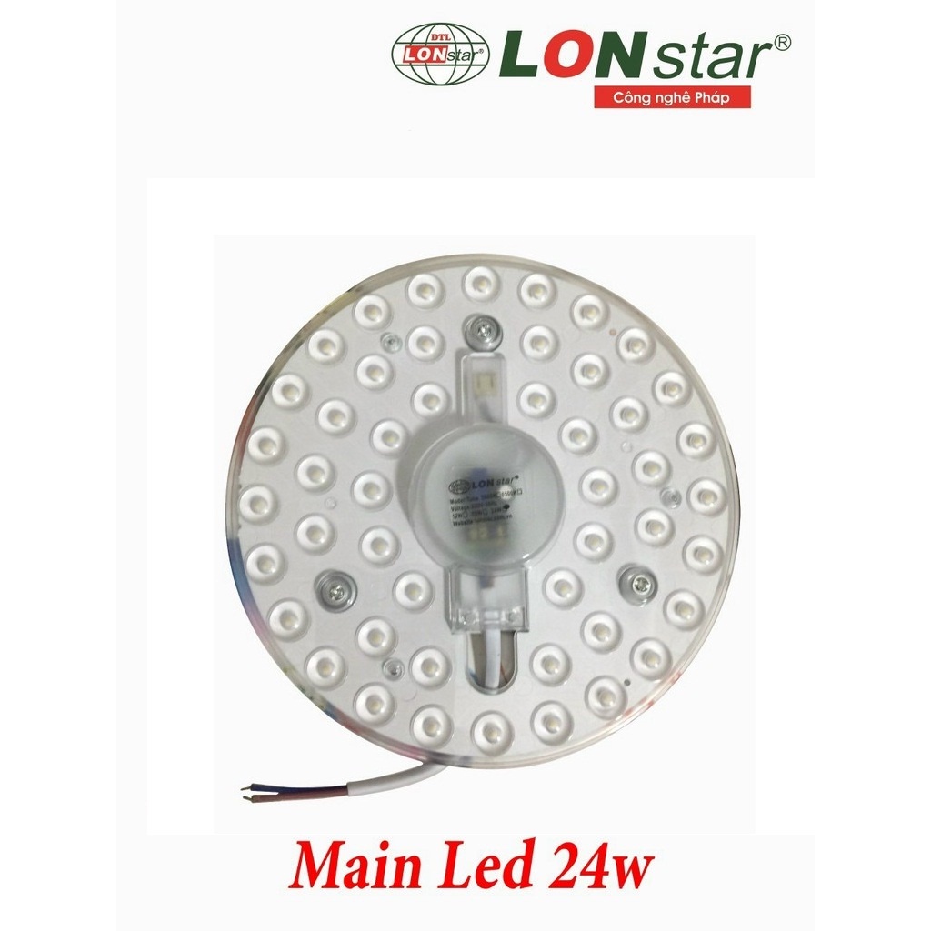 Vỉ LED Ốp Trần LONstar (12W,18W,24W,36W,48W,96W) Có Nam Châm Gắn Sau - Main LED Chuyên Thay Thế ...