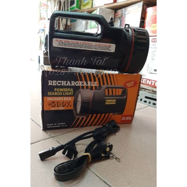 Bộ Đèn Sạc Xách Tay Yunica ZC 501. | Shopee Việt Nam