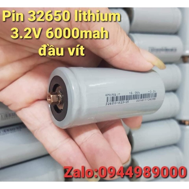Pin Lithium 32650 đầu vít | Shopee Việt Nam