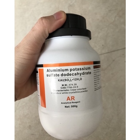 Phèn chua AlK(SO4)2 500g - Phèn nhôm KAl(SO4)2 | Shopee Việt Nam