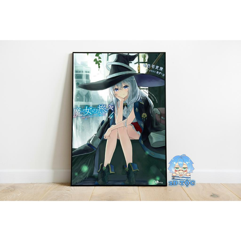 TRANH POSTER A3 Anime Manga Hành trình của Elaina Majo no Tabitabi (1 ...