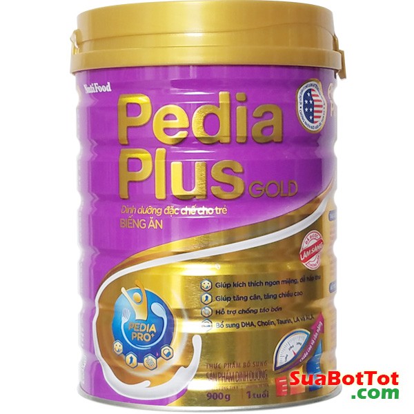 Sữa Pedia Plus Gold Nutifood 900g (date 2020) | Shopee Việt Nam