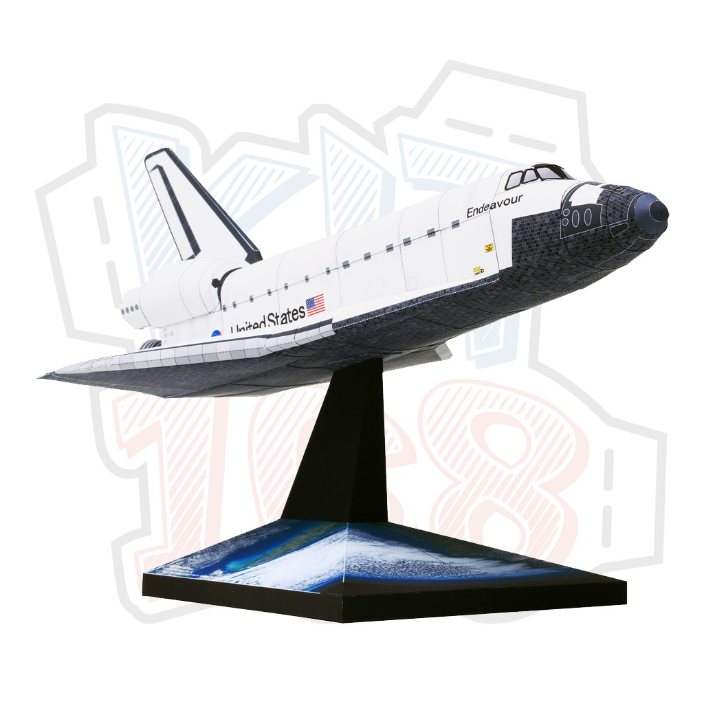 Mô hình giấy Tàu vũ trụ con thoi không gian Space Shuttle Orbiter ver 2 ...