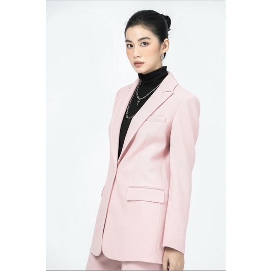 SIXDO newtag áo vest/blazer hồng nhạt mới nguyên tag M/L | Shopee Việt Nam