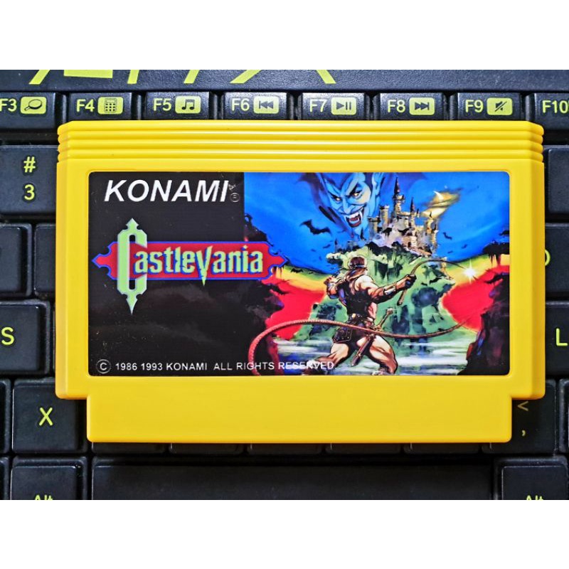 Băng điện tử 4 nút Famicom Castlevania Lâu đài ma full IC 1in1 sưu tầm ...
