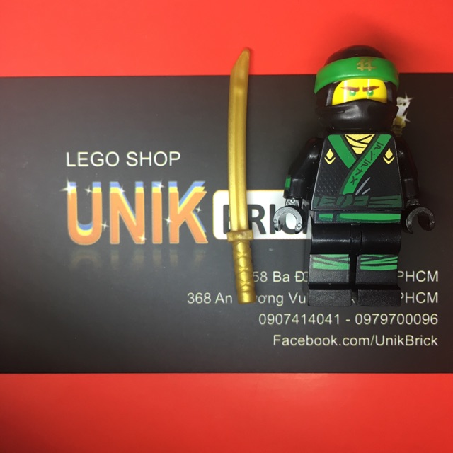 Lego UNIK BRICK Lloyd - Ninja xanh lá trong The LEGO Ninjago Movie ...