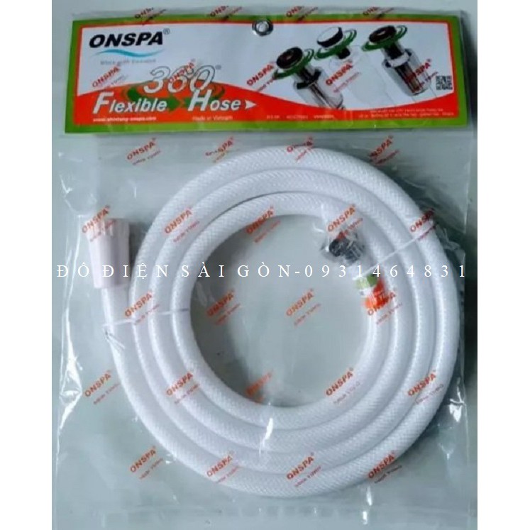 (Chính hãng) Dây vòi sen ONSPA nhựa cao cấp 1.2m 1.5m (120cm ) | Shopee Việt Nam