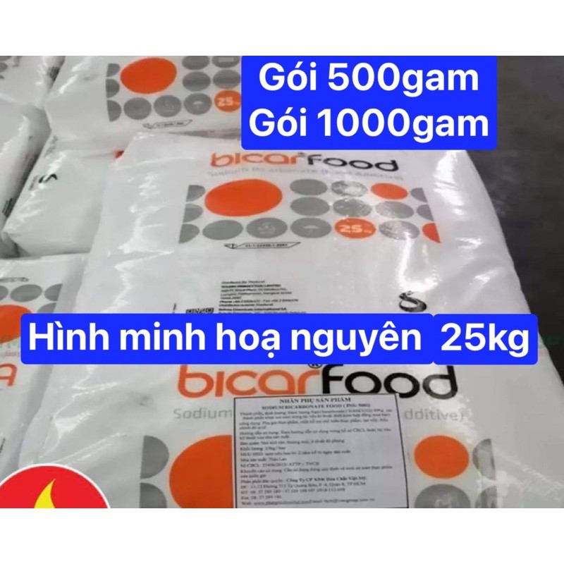 Soda banking - bột nở bánh, làm trắng răng (gói 500gam),(gói 1000gam ...