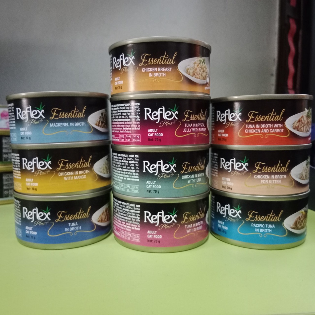Pate cao cấp cho mèo Reflex lon 70g | Shopee Việt Nam