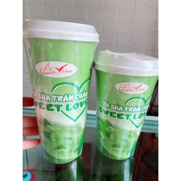 Trà sữa trân châu tự pha SWEET LOVE 110g -140g đủ vị Matcha - Dâu - Cacao - Đường đen | Shopee ...