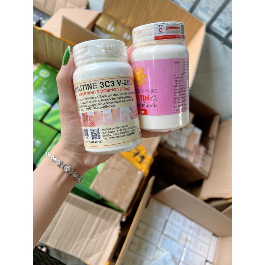 [CHÍNH HÃNG] Kem kích trắng ABUTINE 3C3 Thái Lan-CÓ TEM CHECK MÃ VẠCH ...