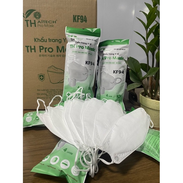 Khẩu trang KF94 1bịch/10 cái TH pro | Shopee Việt Nam