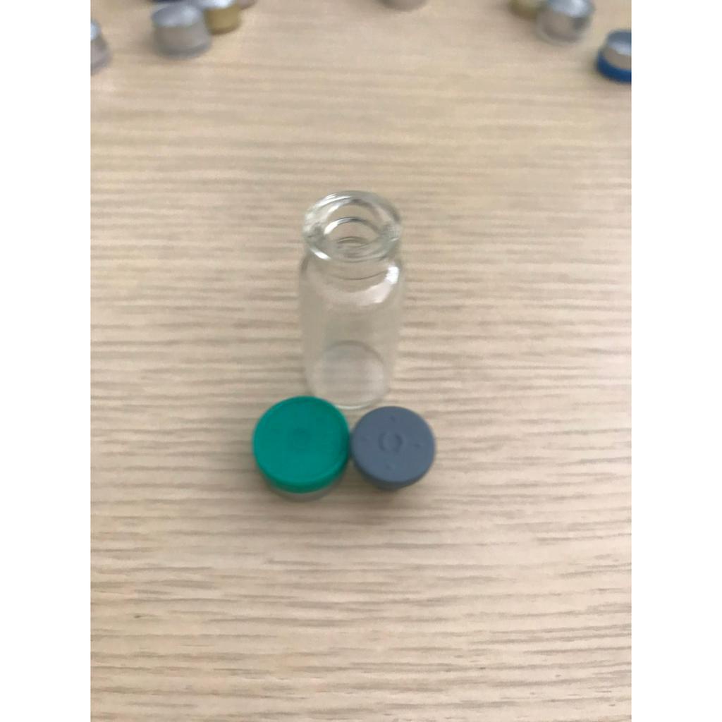 combo 50 Chai thủy tinh đựng dung dịch tiêm,vacxin, lọ thủy tinh đựng tế bào gốc Nút Cao Su,Nắp ...