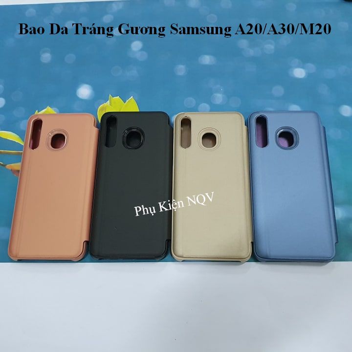 Samsung A20/A30/M20|| Bao Da Clear View Standing Samsung A20/A30/M20 - Pk NQV | Shopee Việt Nam