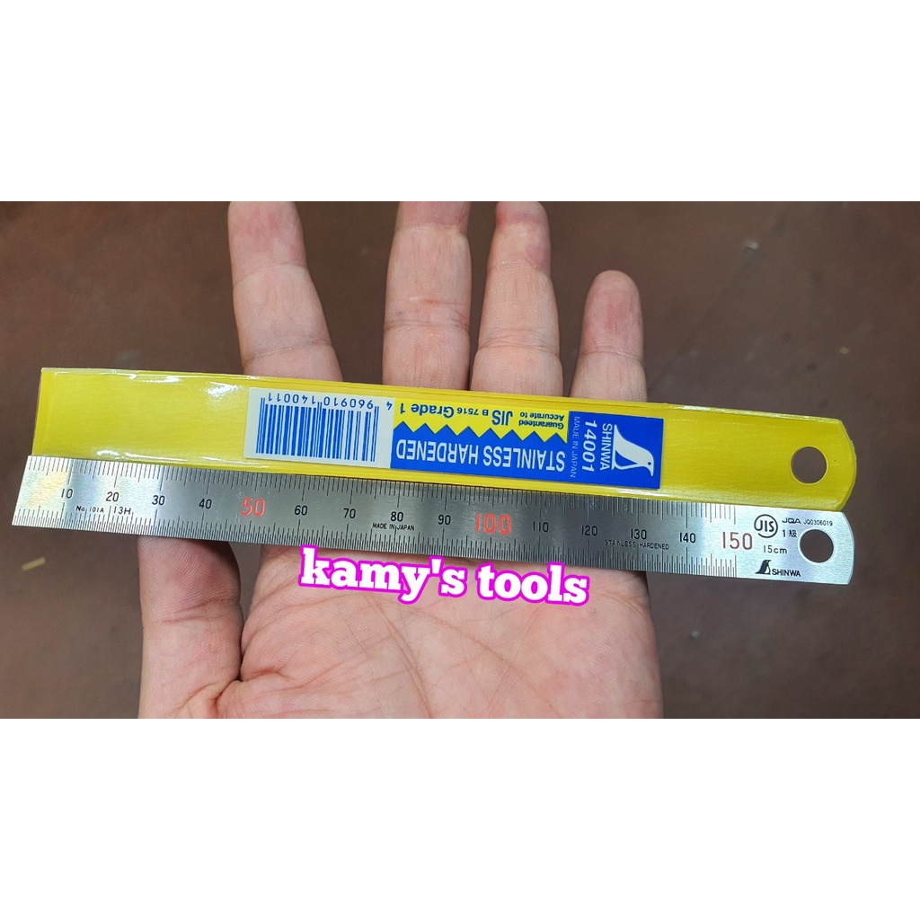 Thước lá Shinwa inox 0-150mm model 14001 | Shopee Việt Nam