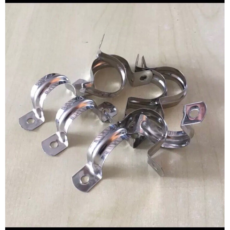 Cùm Omega ống nước - Đai ôm ống nước inox đủ size: 21mm, 27mm, 34mm, 42mm, 49mm, 60mm | Shopee ...