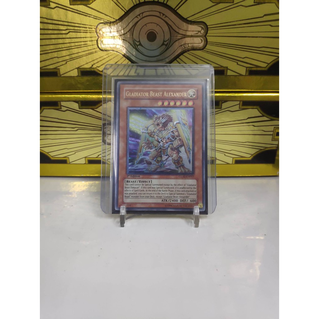 [ Dưa Hấu Yugioh ] Lá bài thẻ bài Gladiator Beast Alexander - Ultimate ...
